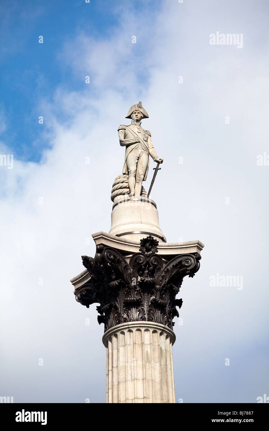 Nelson's Column, Trafalgar square, London Stock Photo - Alamy