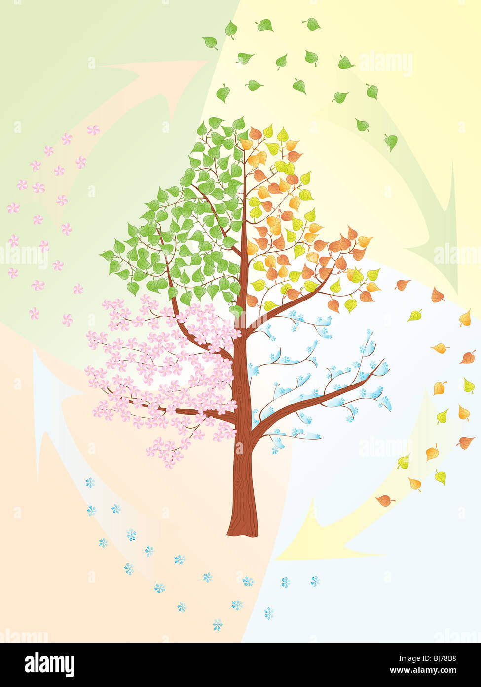 times of year. Vector Stock Photo - Alamy