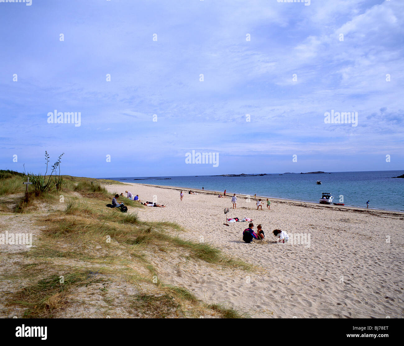 Shell Beach, Herm, Channel Islands Stock Photo - Alamy