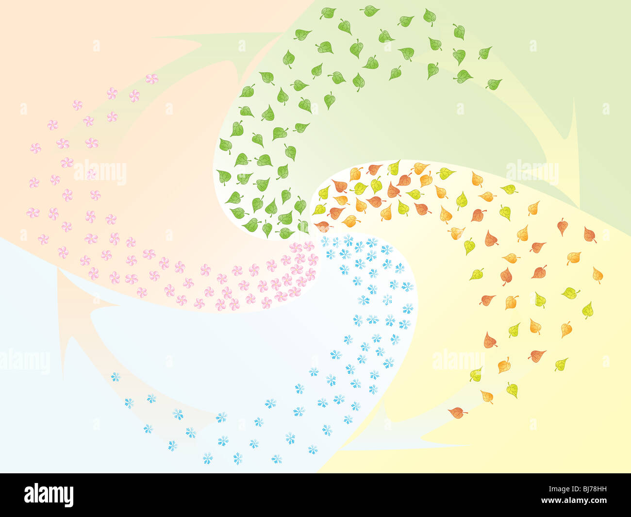 times of year. Vector Stock Photo - Alamy