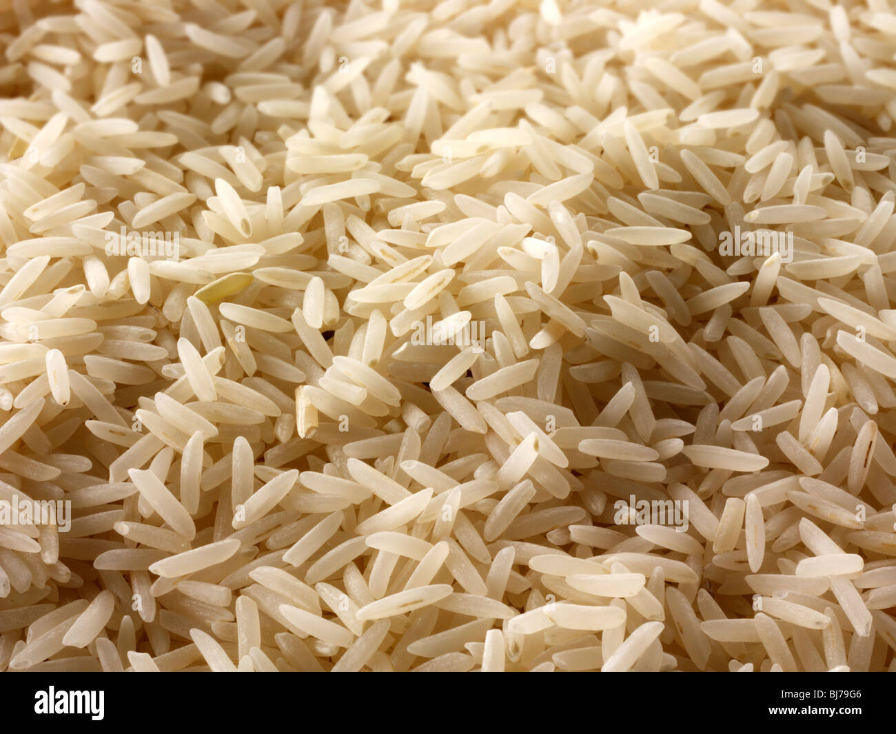Brown Basmati Rice grains - stock food Stock Photo - Alamy