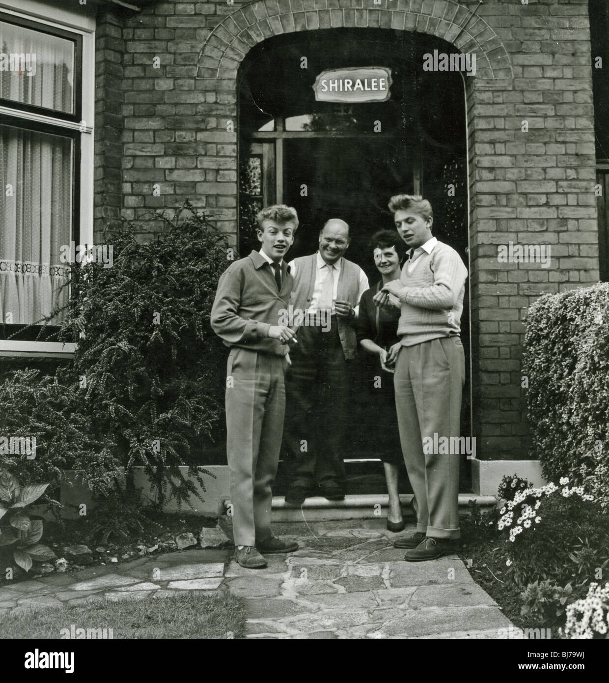 TOMMY STEELE - UK rock musician with parents Thomas and Elizabeth Hicks ...