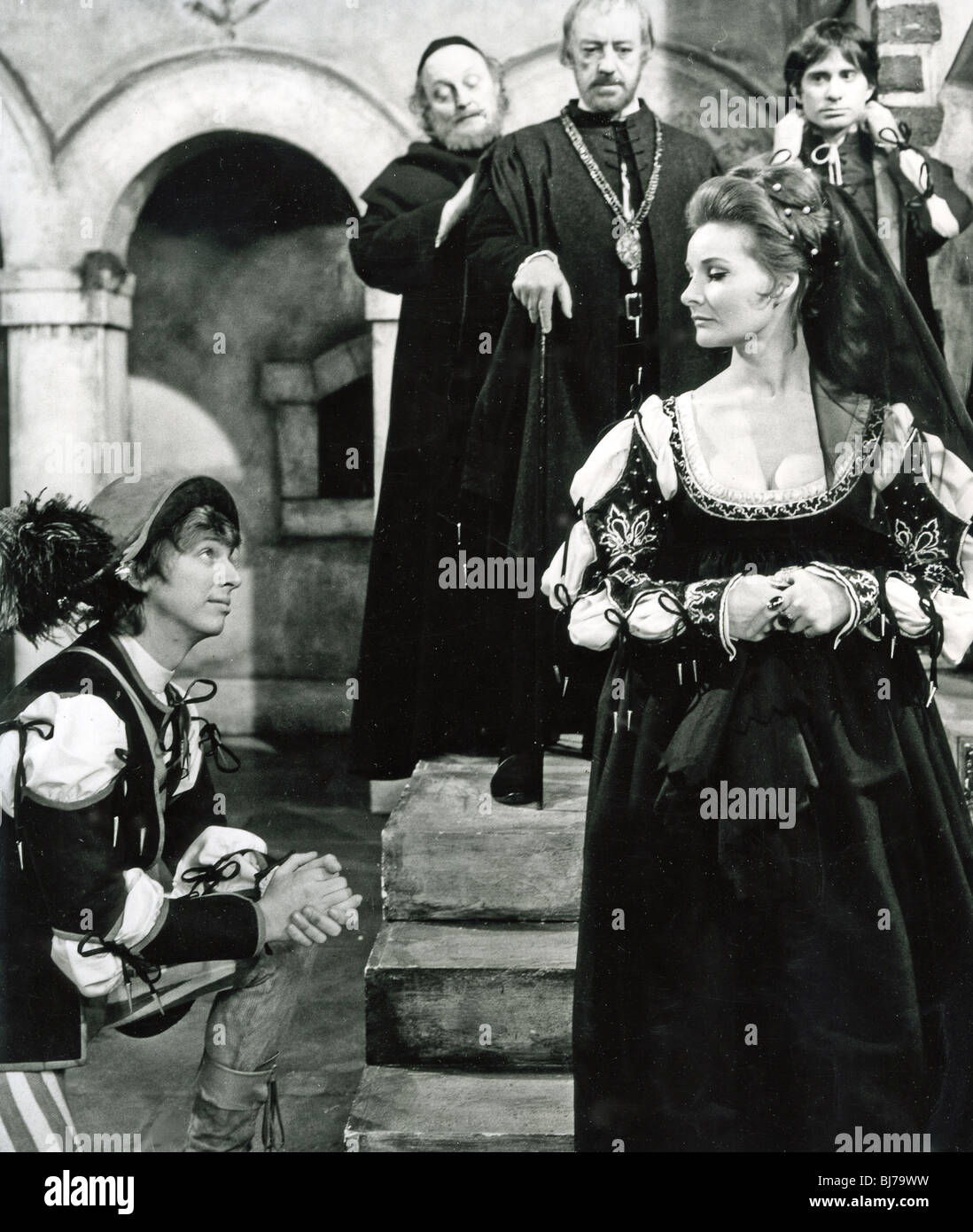 TWELTH NIGHT - 1969 ITC TV version of the play with from l: Tommy ...