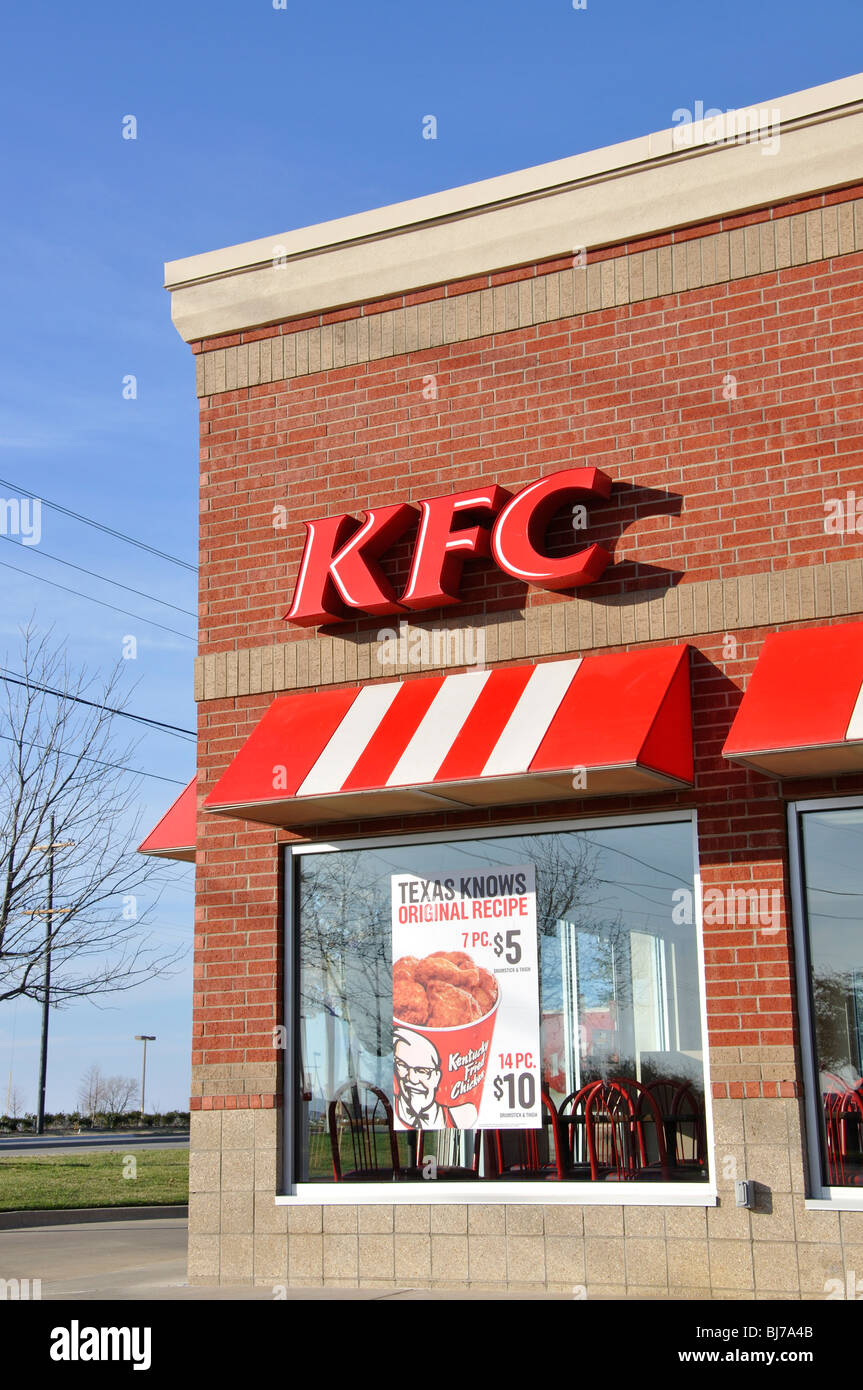 Kfc restaurant us hi-res stock photography and images - Alamy