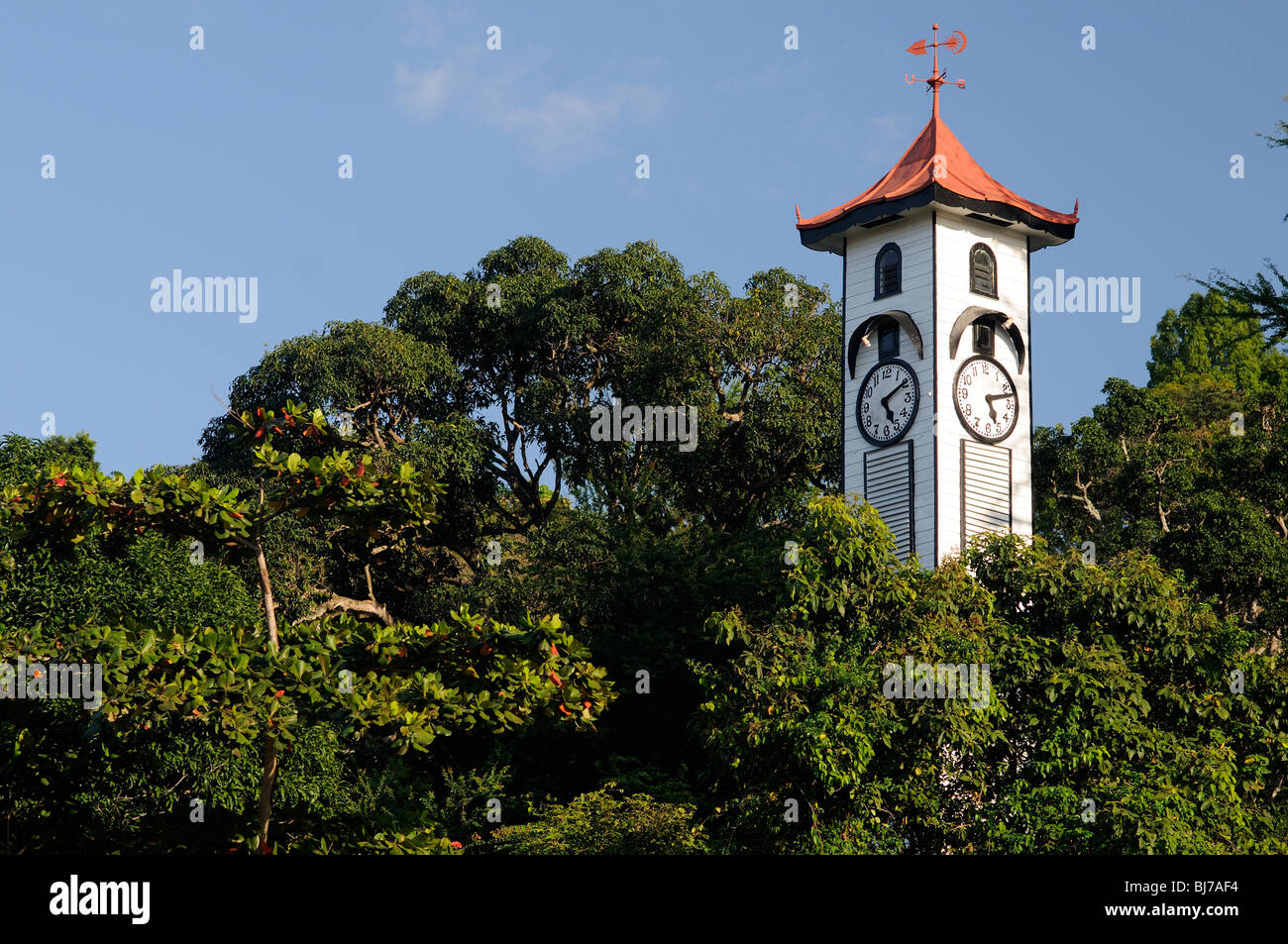 old Atkinson clock tower, Kota Kinabalu, Sabah, Malaysia Stock Photo ...