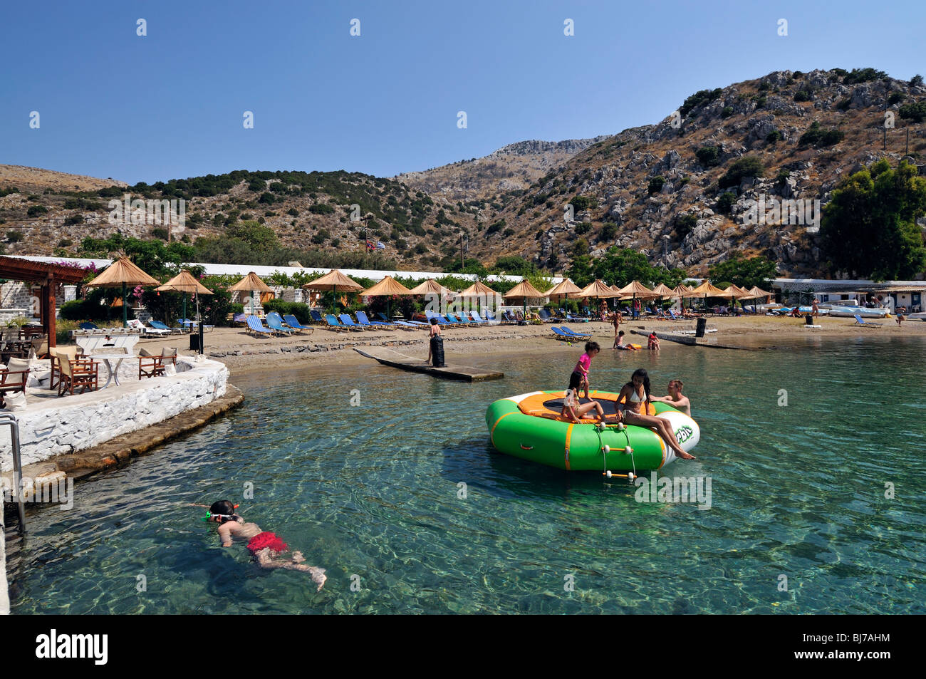 Mandraki beach hydra hi-res stock photography and images - Alamy