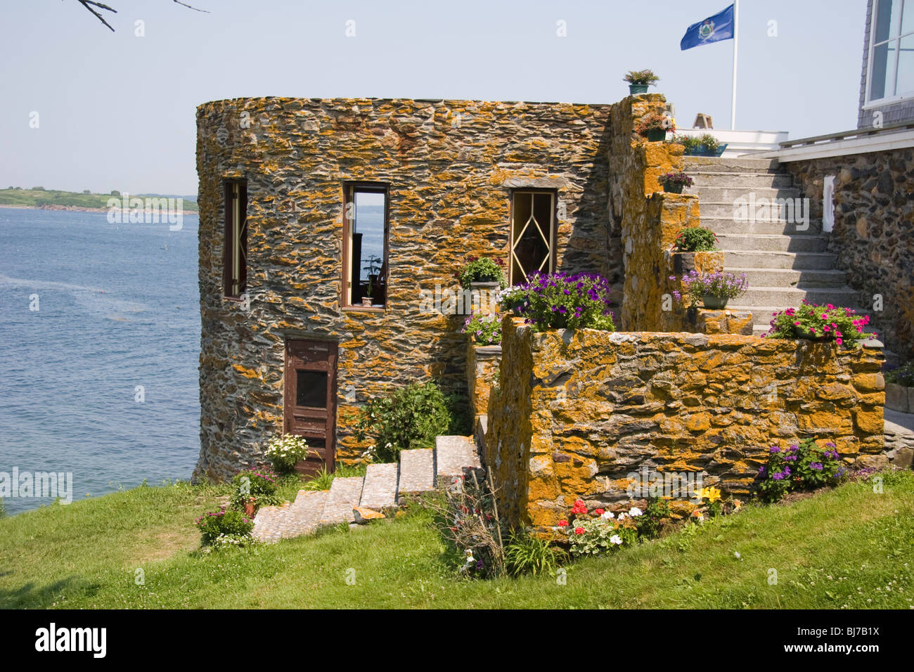 This Eagle Island home once belonged to Admiral Robert E. Peary ...