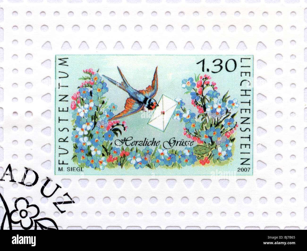 Postage stamp liechtenstein stamps philately collecting collection hi-res stock photography and ...