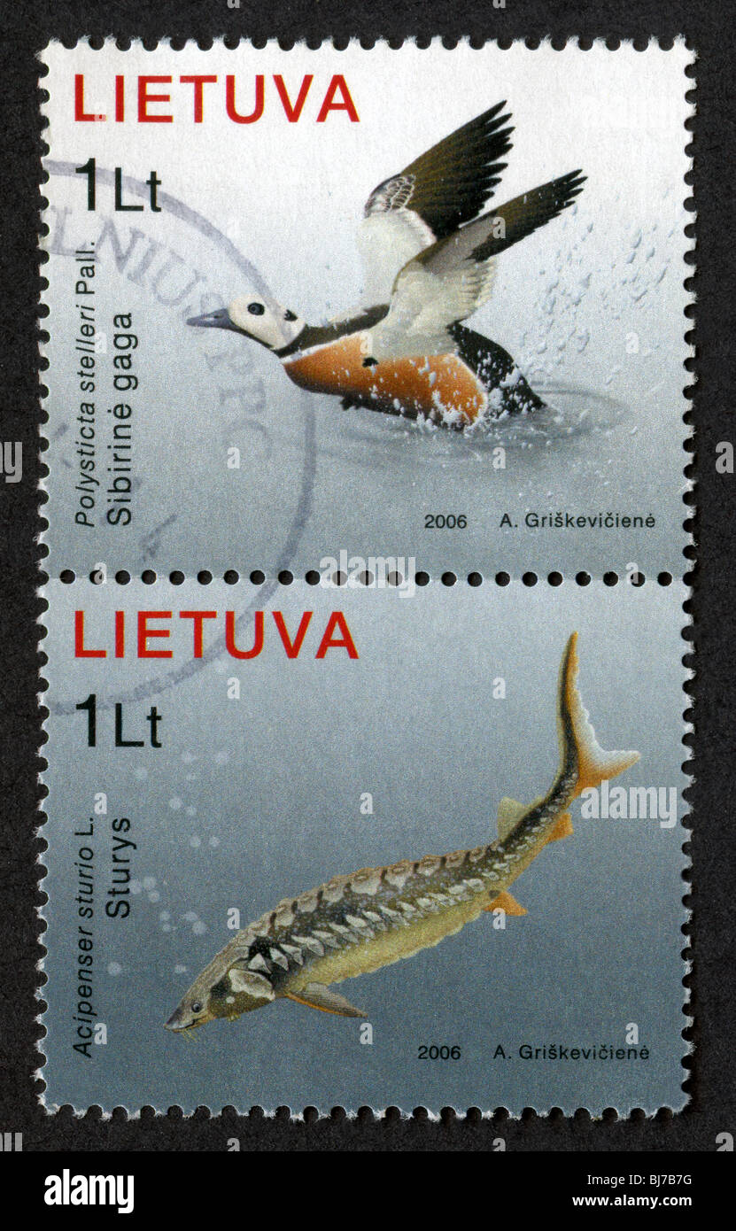 Postage stamp lithuania hi-res stock photography and images - Alamy