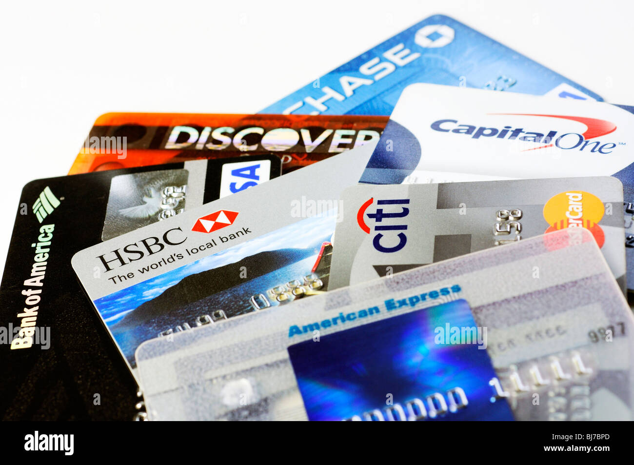 Bank cards and hsbc hi-res stock photography and images - Alamy