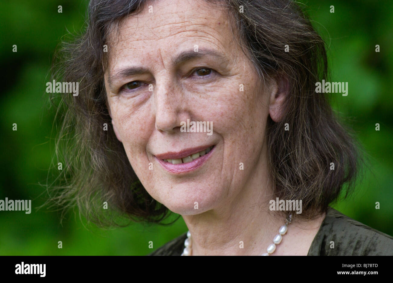 Claire Tomalin Whitbread Award winner pictured at Hay Festival 2003 ...