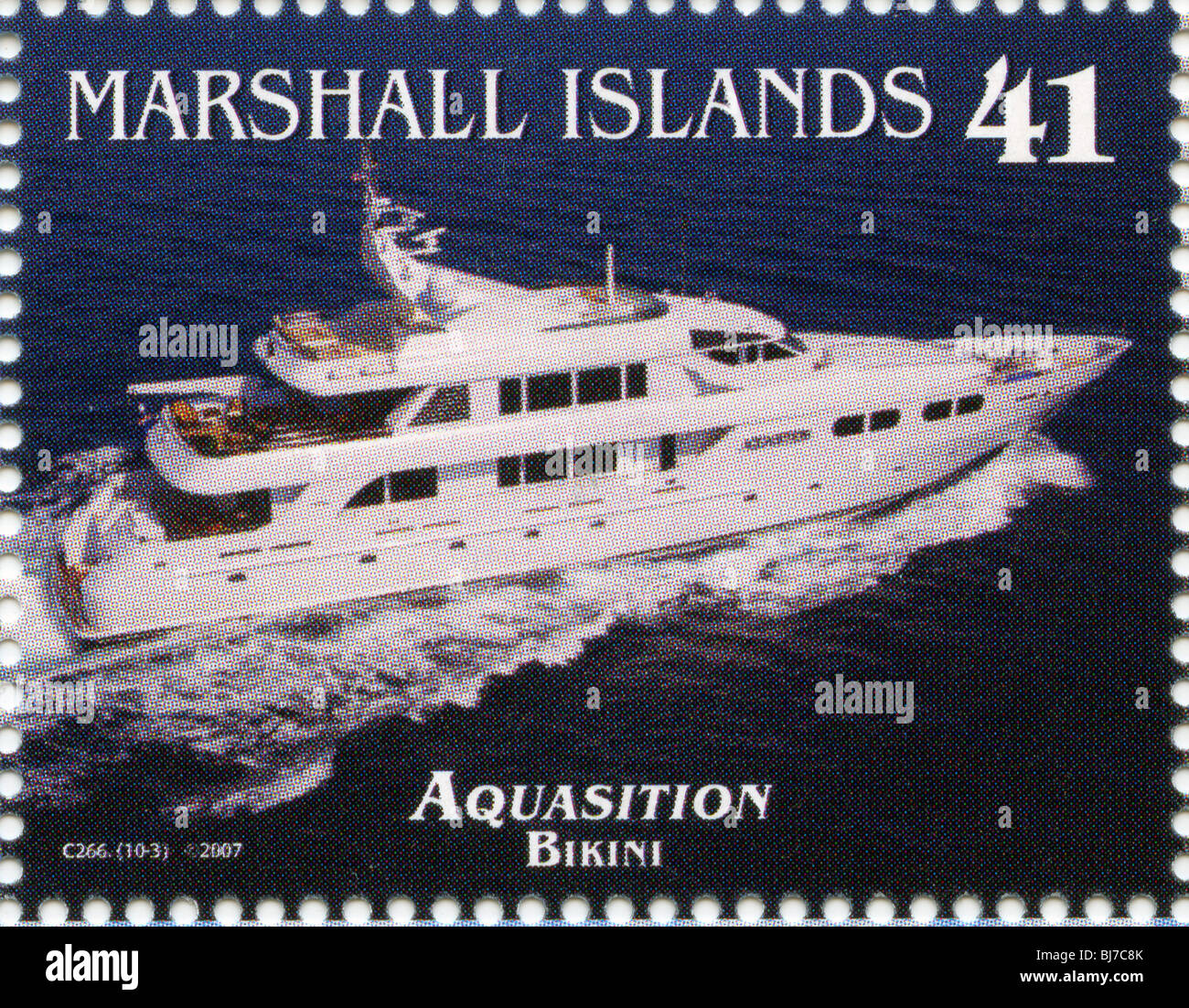 Marshall Islands postage stamp Stock Photo - Alamy