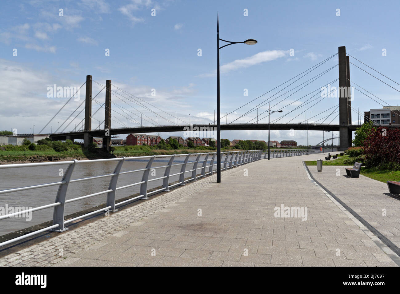 George street bridge in Newport Wales, the first cable stayed bridge in ...