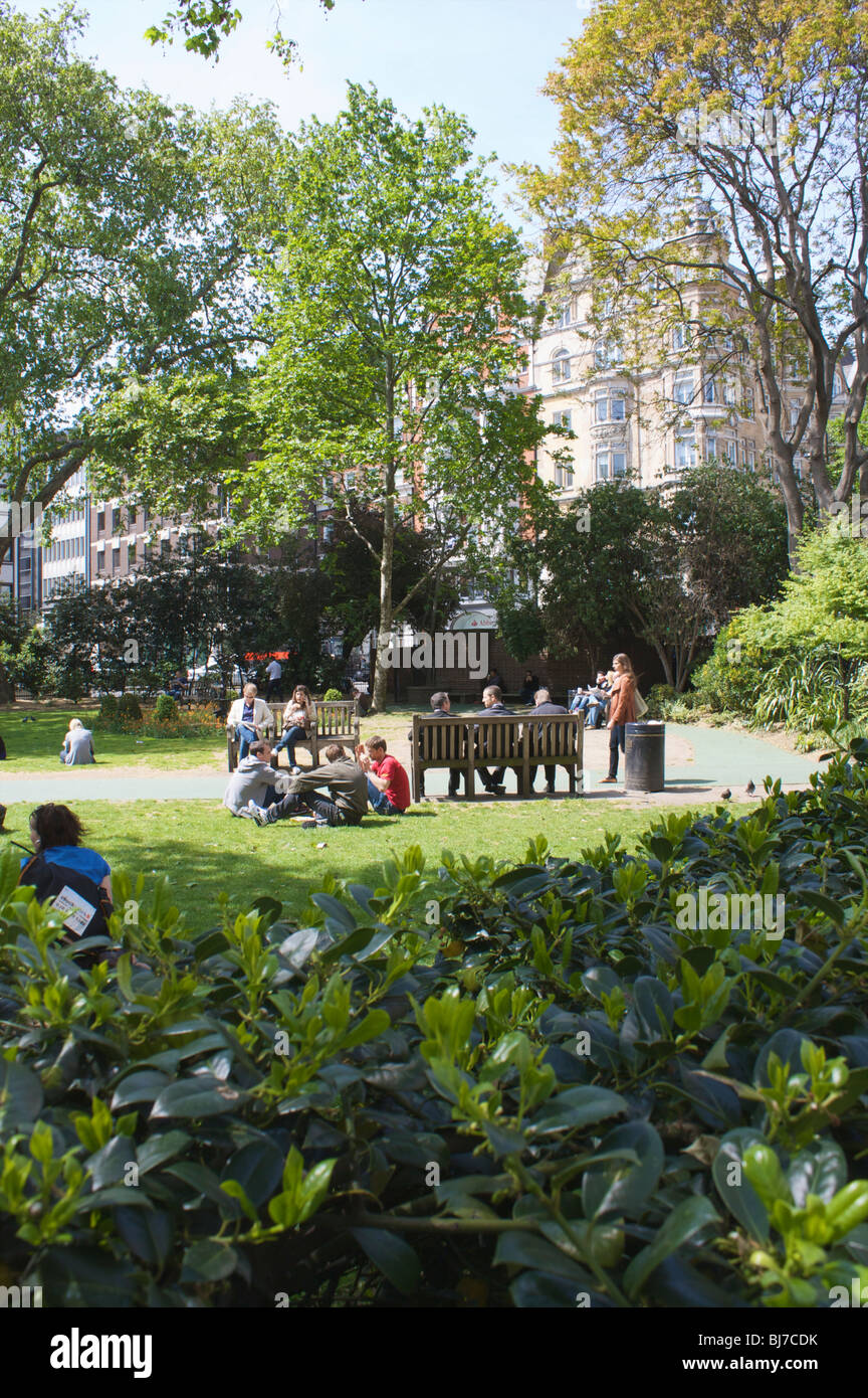Hanover square Hanover street London Stock Photo - Alamy