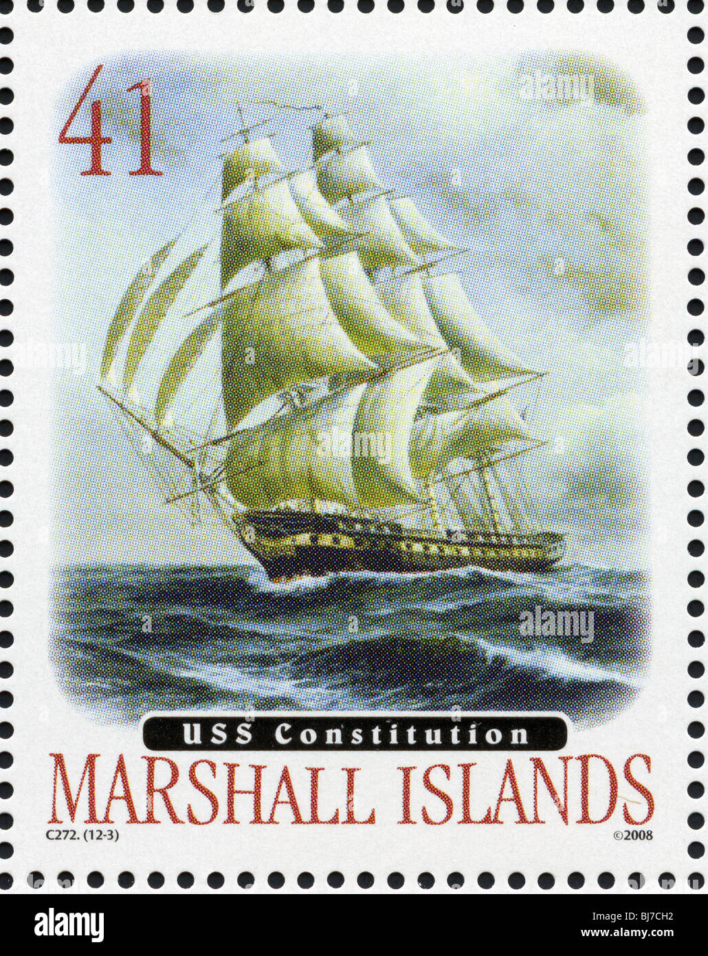 Marshall Islands postage stamp Stock Photo - Alamy