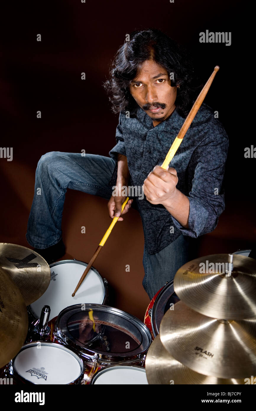 Strong Drummer High Resolution Stock Photography and Images - Alamy