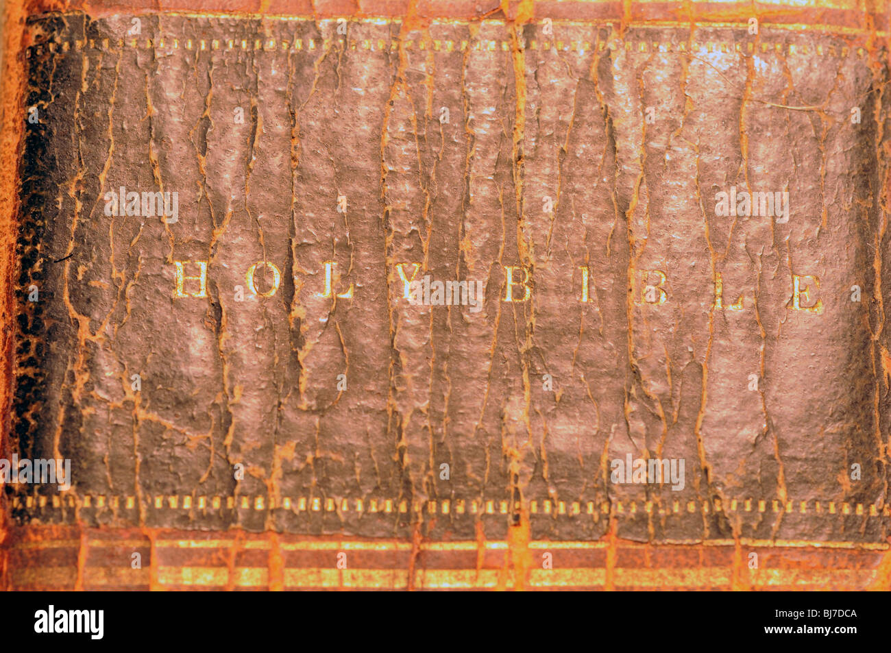 Old Bible from 1800's Stock Photo - Alamy