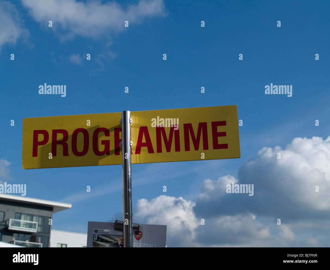 Football programme hi-res stock photography and images - Alamy