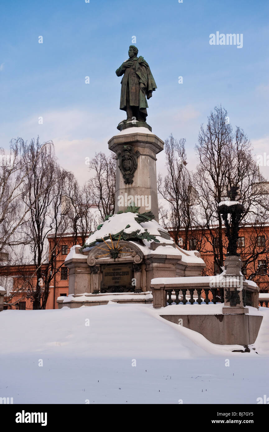 Adam mickiewicz monument statue hi-res stock photography and images - Alamy