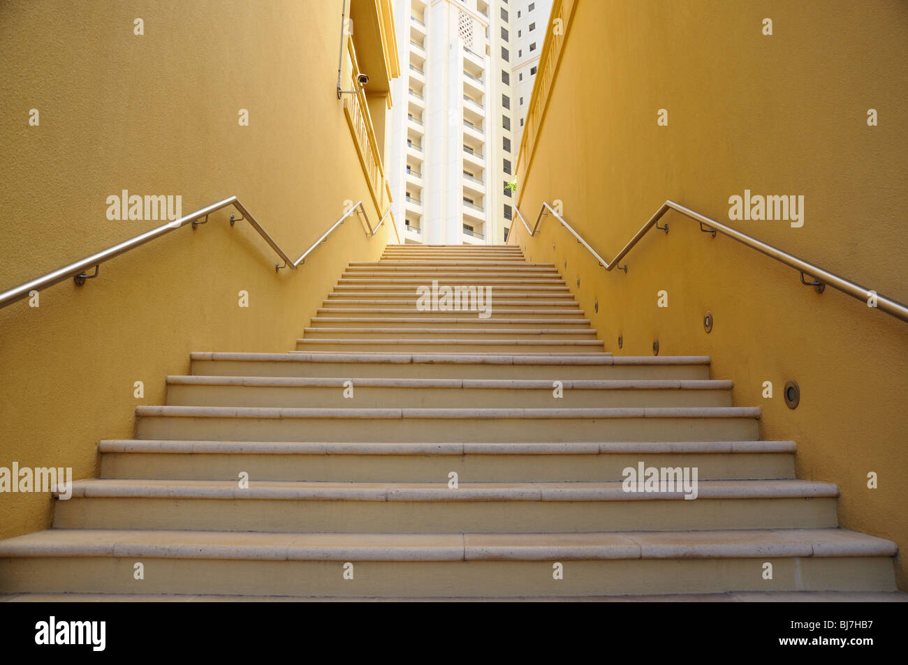 Stairway in Dubai, United Arab Emirates Stock Photo - Alamy
