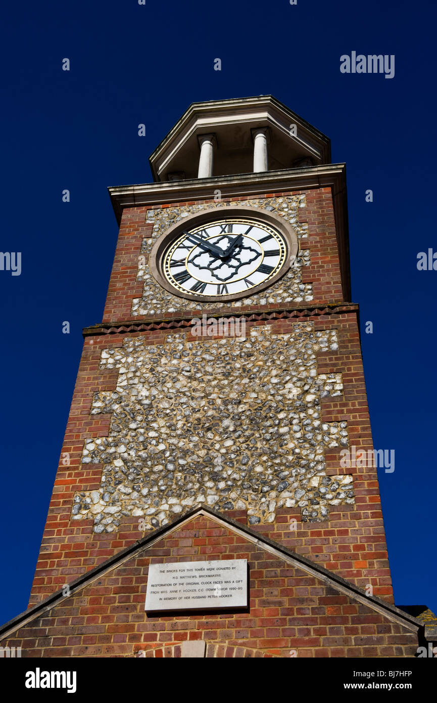 The clock tower a well known landmark within the town centre of Chesham ...