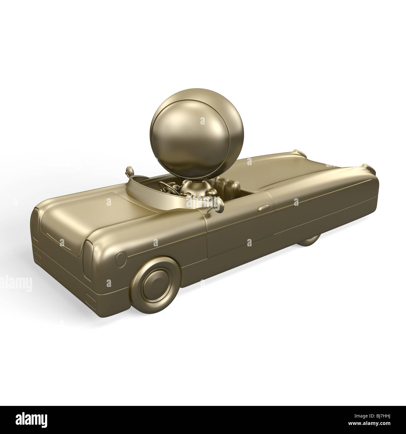 Man drive car cartoon hi-res stock photography and images - Alamy