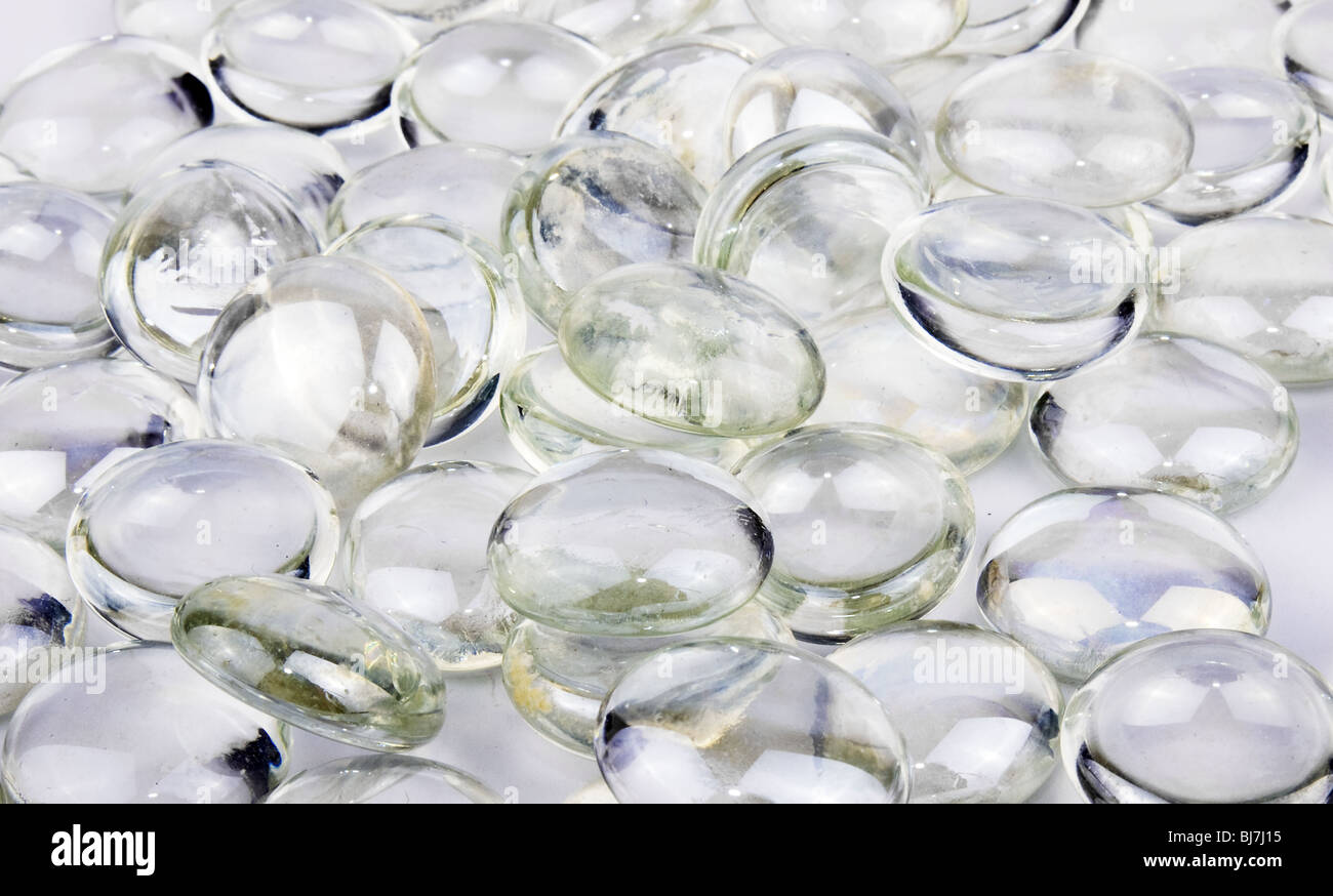 The background of various oval glass disks Stock Photo - Alamy