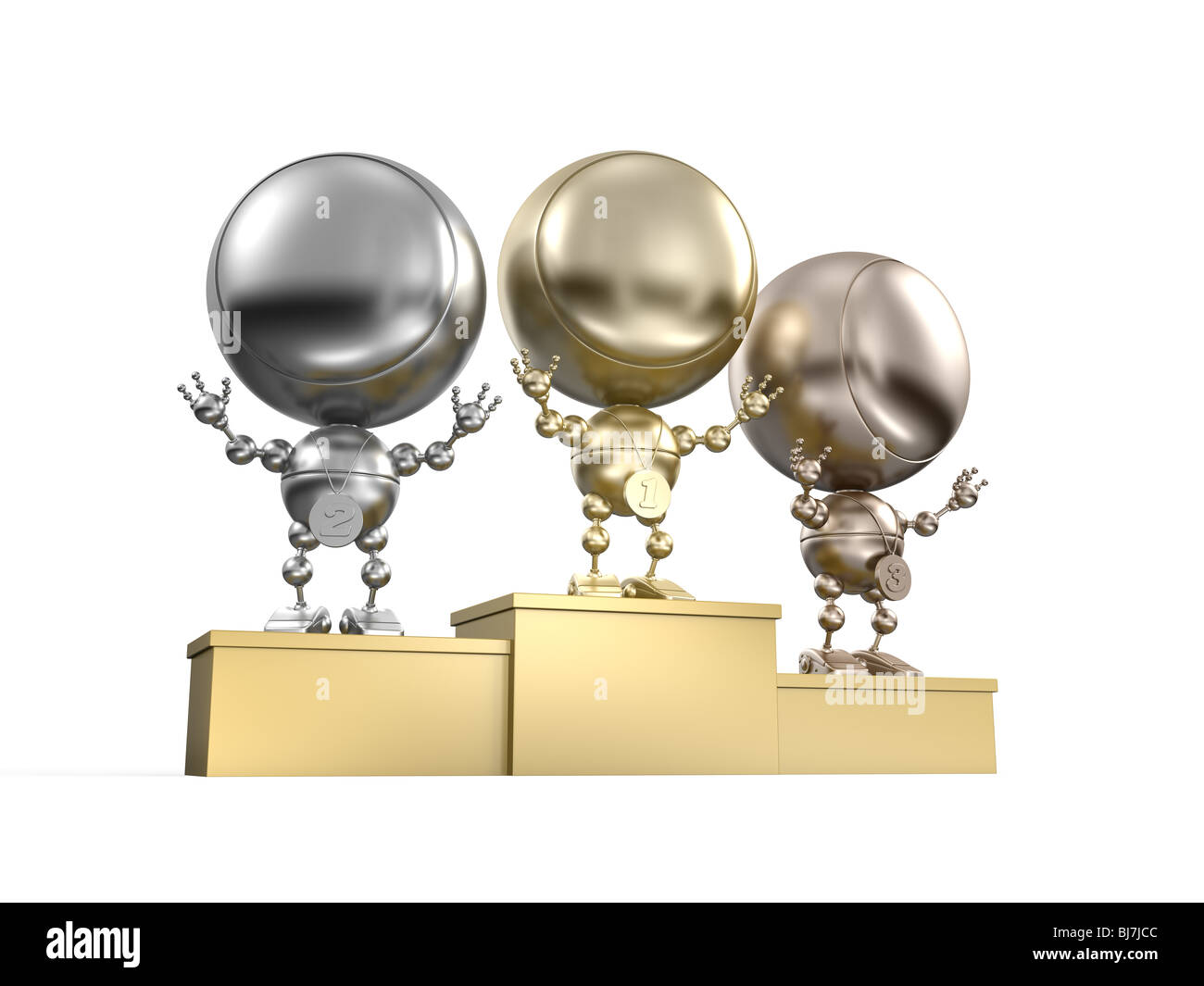 Gold medal winners podium hi-res stock photography and images - Alamy
