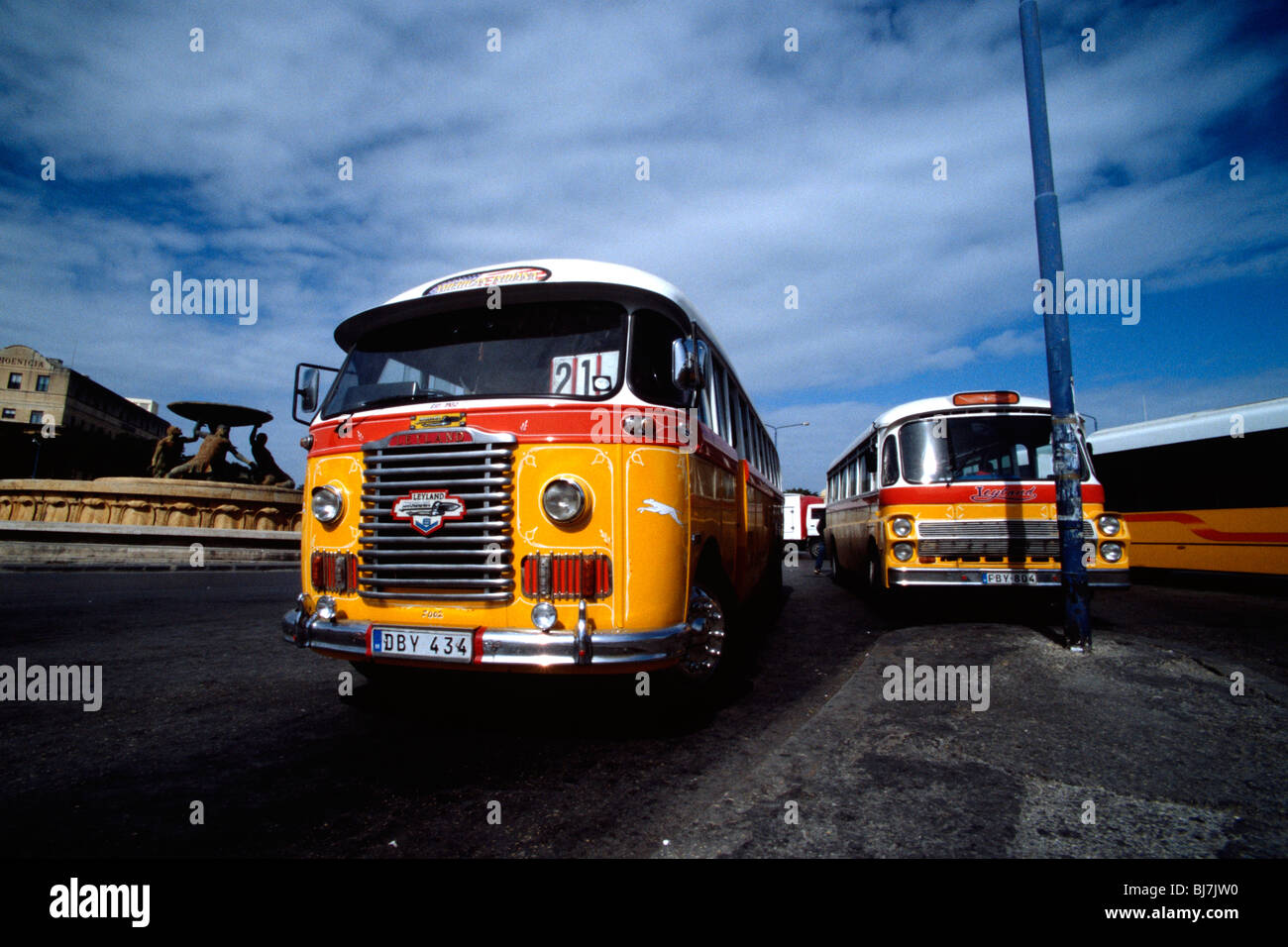 Valletta bus station malta hi-res stock photography and images - Alamy