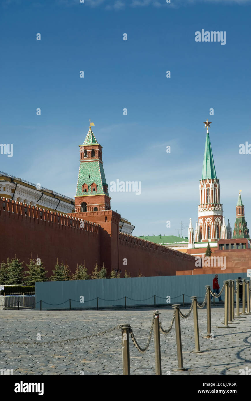 Moscow Kremlin wall Stock Photo - Alamy