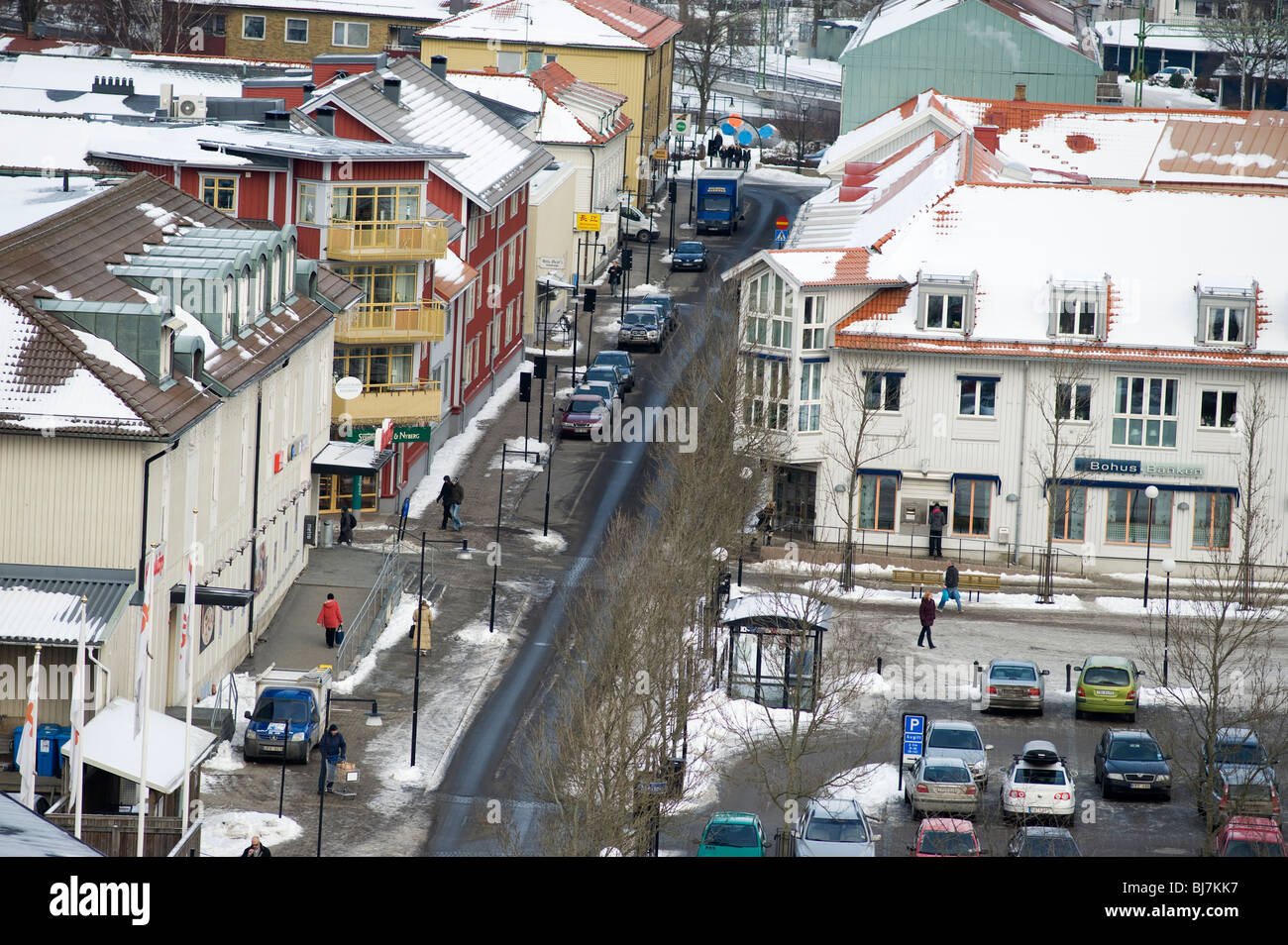 Kungsbacka, Sweden, Air view Stock Photo - Alamy