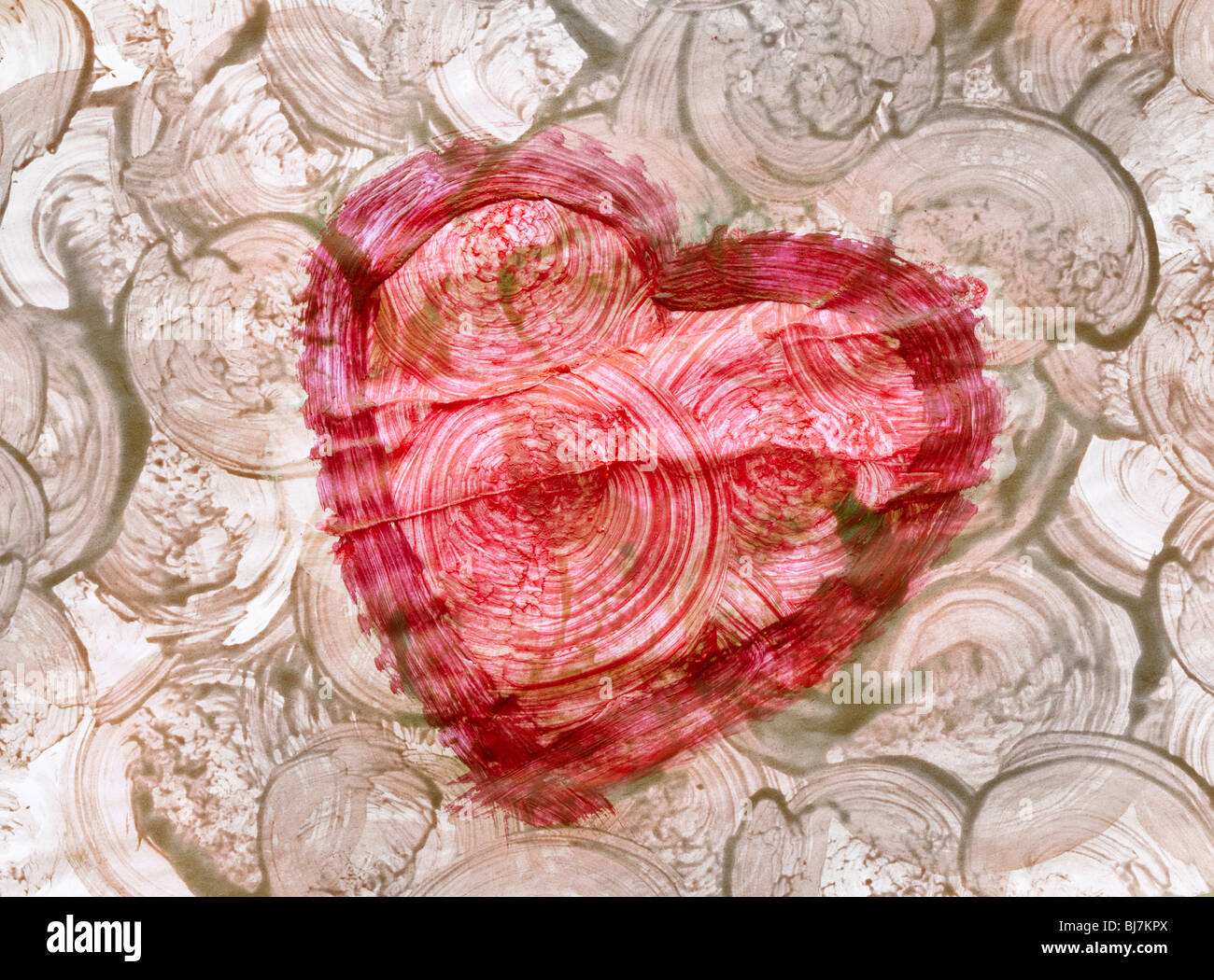 Heart paint drawing hi-res stock photography and images - Alamy