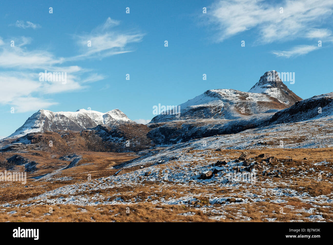 Inverpolly mountains mountain hi-res stock photography and images - Alamy