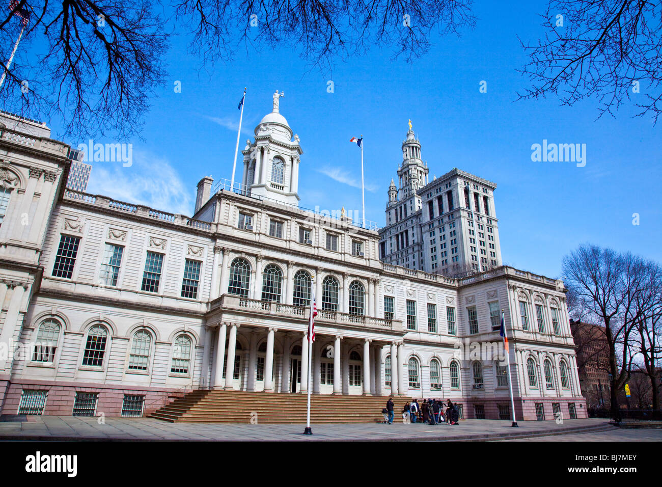 City hall new york city hi-res stock photography and images - Alamy