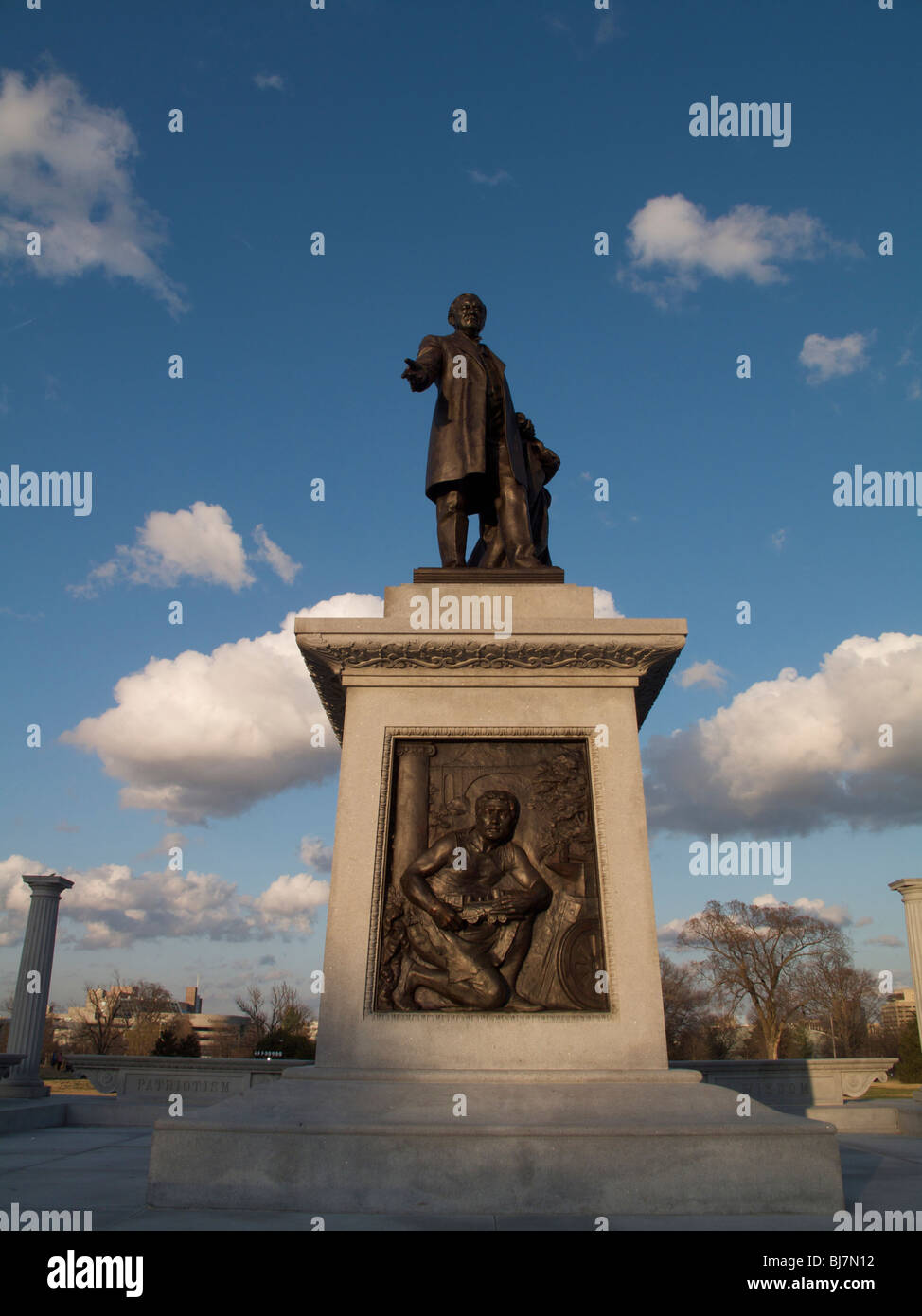 John W. Thomas statue. Centennial Park Nashville, Tennessee Stock Photo ...