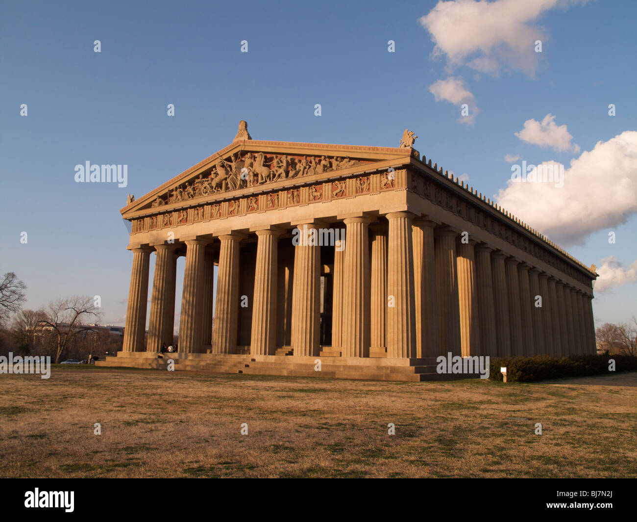 Full scale replica of the Parthenon. Centennial Park, Nashville, Tennessee Stock Photo - Alamy