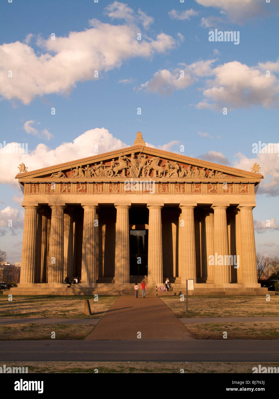 Full scale replica of the Parthenon. Centennial Park, Nashville, Tennessee Stock Photo - Alamy
