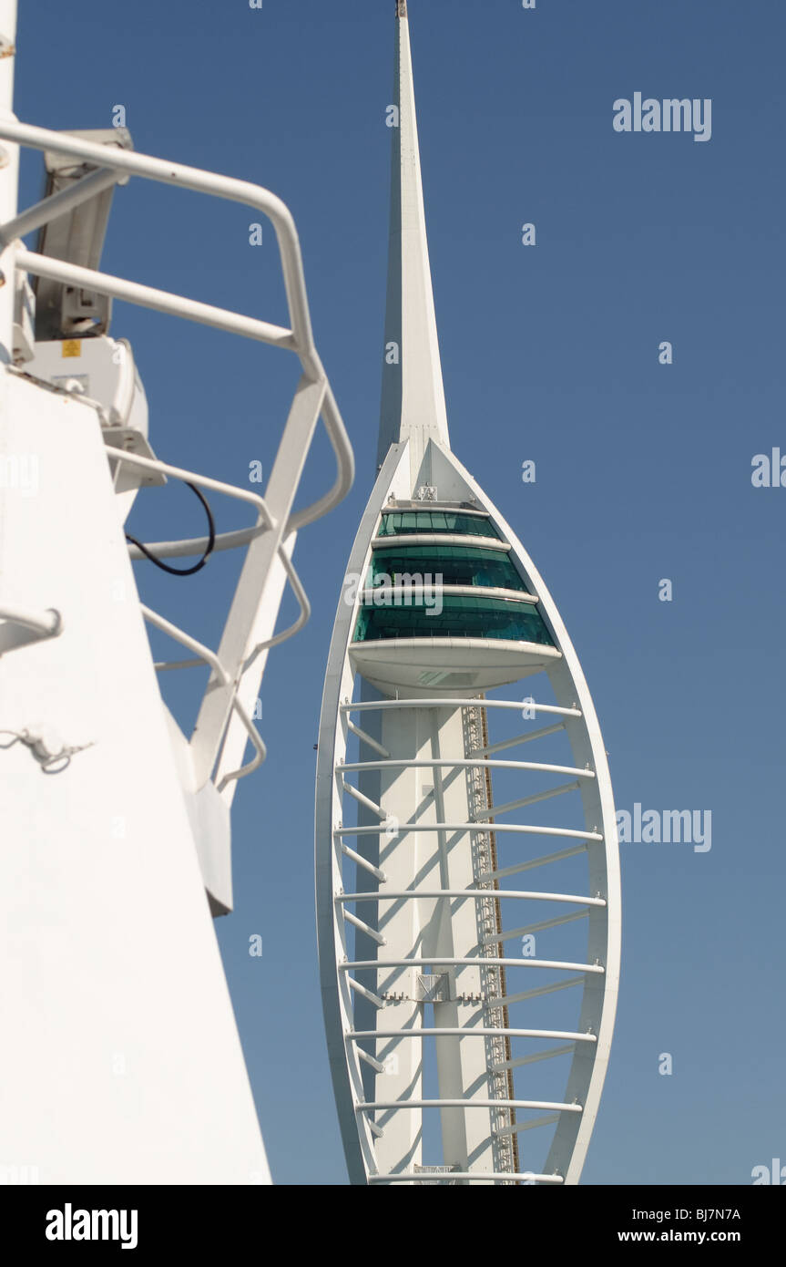 Portsmouth Spinnaker tower area Stock Photo - Alamy