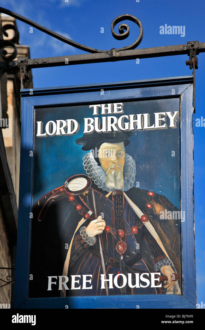 Lord burghley pub stamford hi-res stock photography and images - Alamy