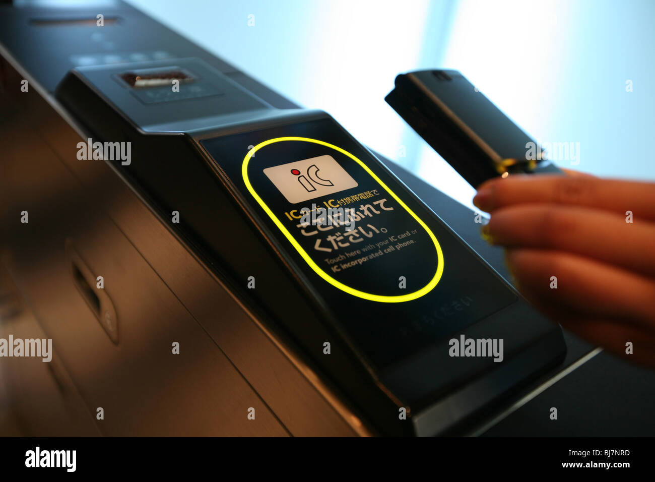 Using mobile telephone to check in for airline flight boarding pass ...