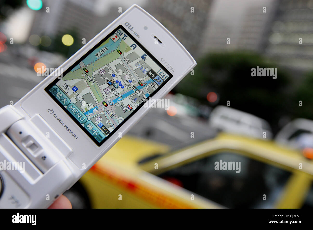 Using the Mobile telephone GPS (Global Positioning Satellite) to ...
