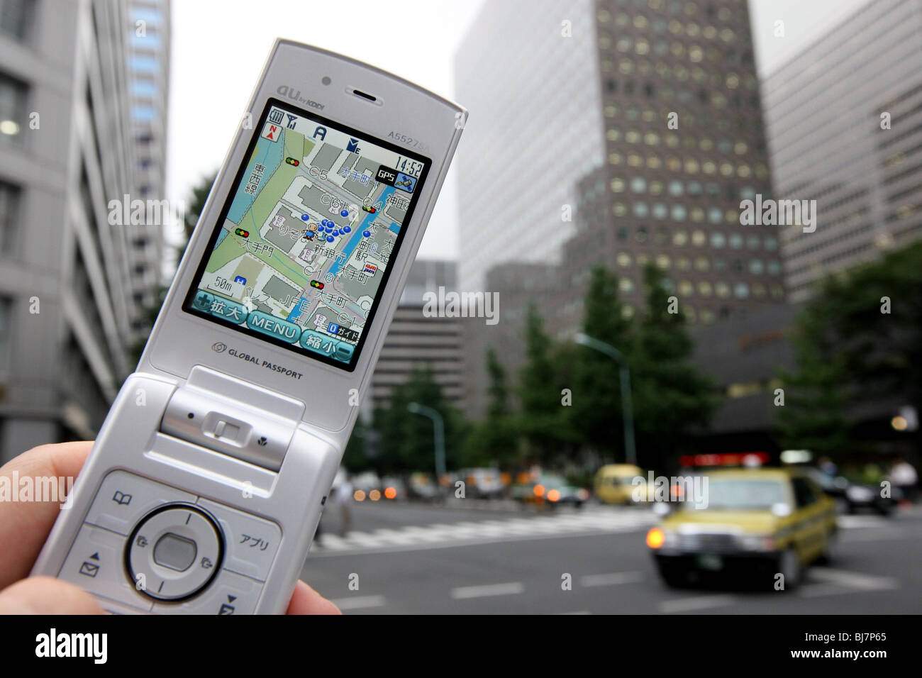 Satellite map japan hi-res stock photography and images - Alamy