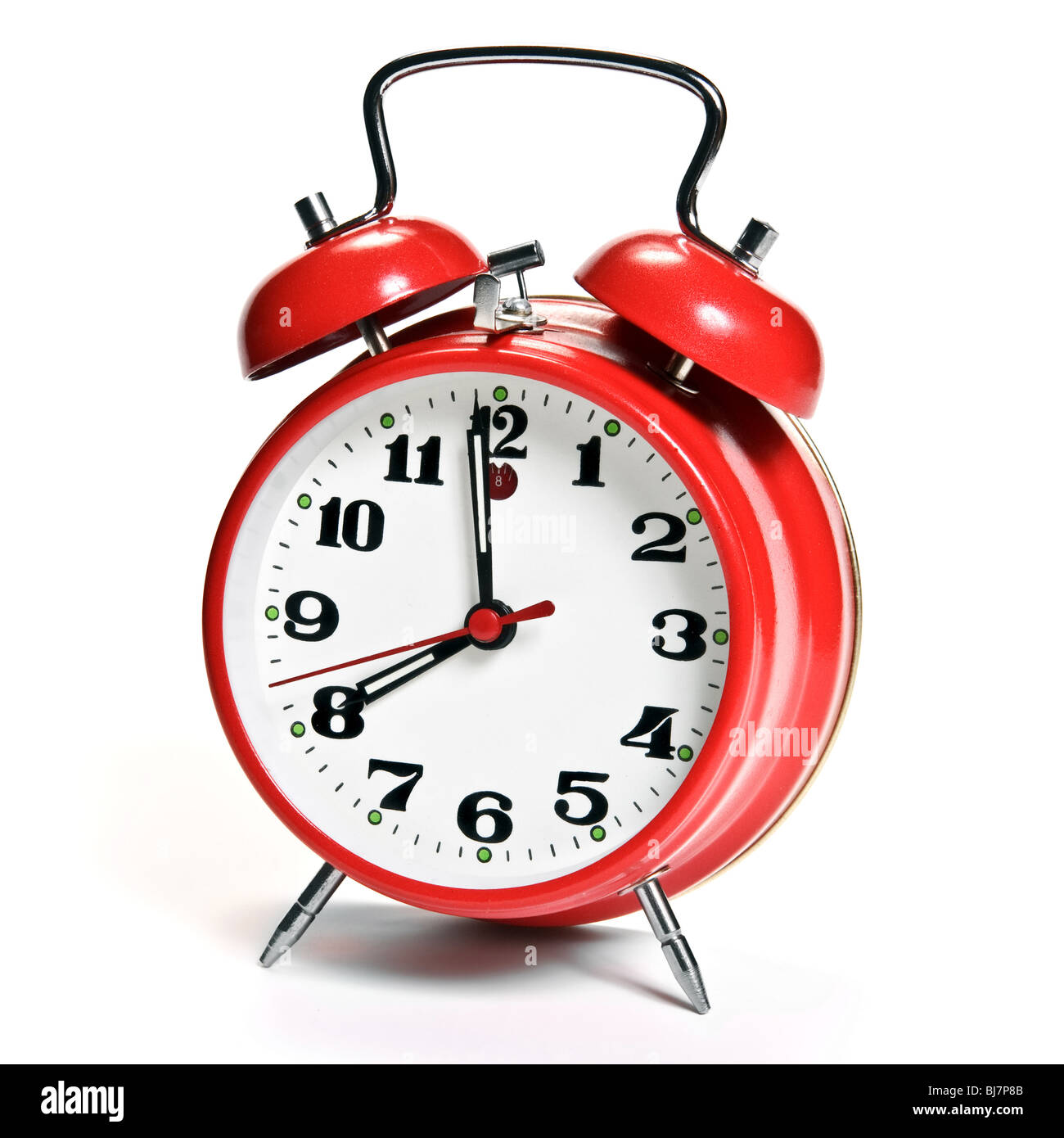 Vintage retro red clock hi-res stock photography and images - Alamy