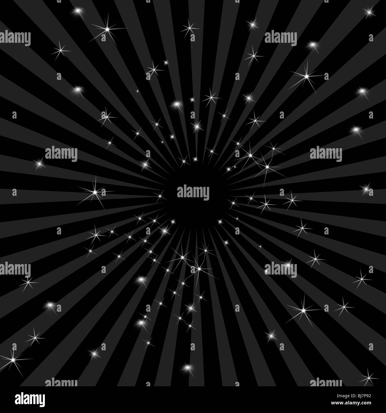 Christmas background abstract made Black and White Stock Photos ...