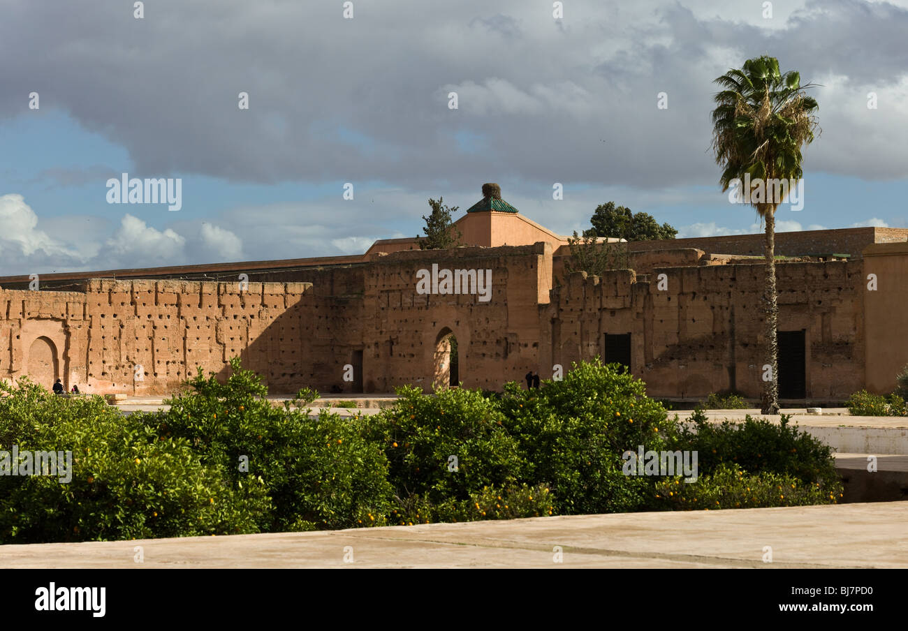 Palais Badi in Central Marrakech, Morocco Stock Photo - Alamy
