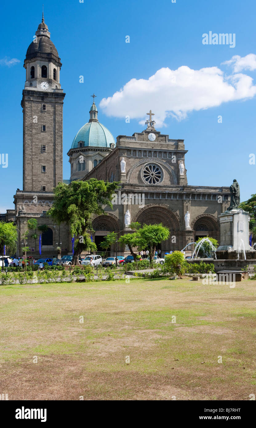 Manila Cathedral; Intramuros; Manila; Philippines Stock Photo - Alamy