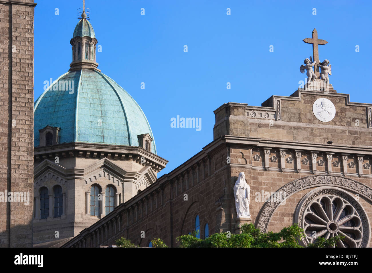 Manila Cathedral; Intramuros; Manila; Philippines Stock Photo - Alamy