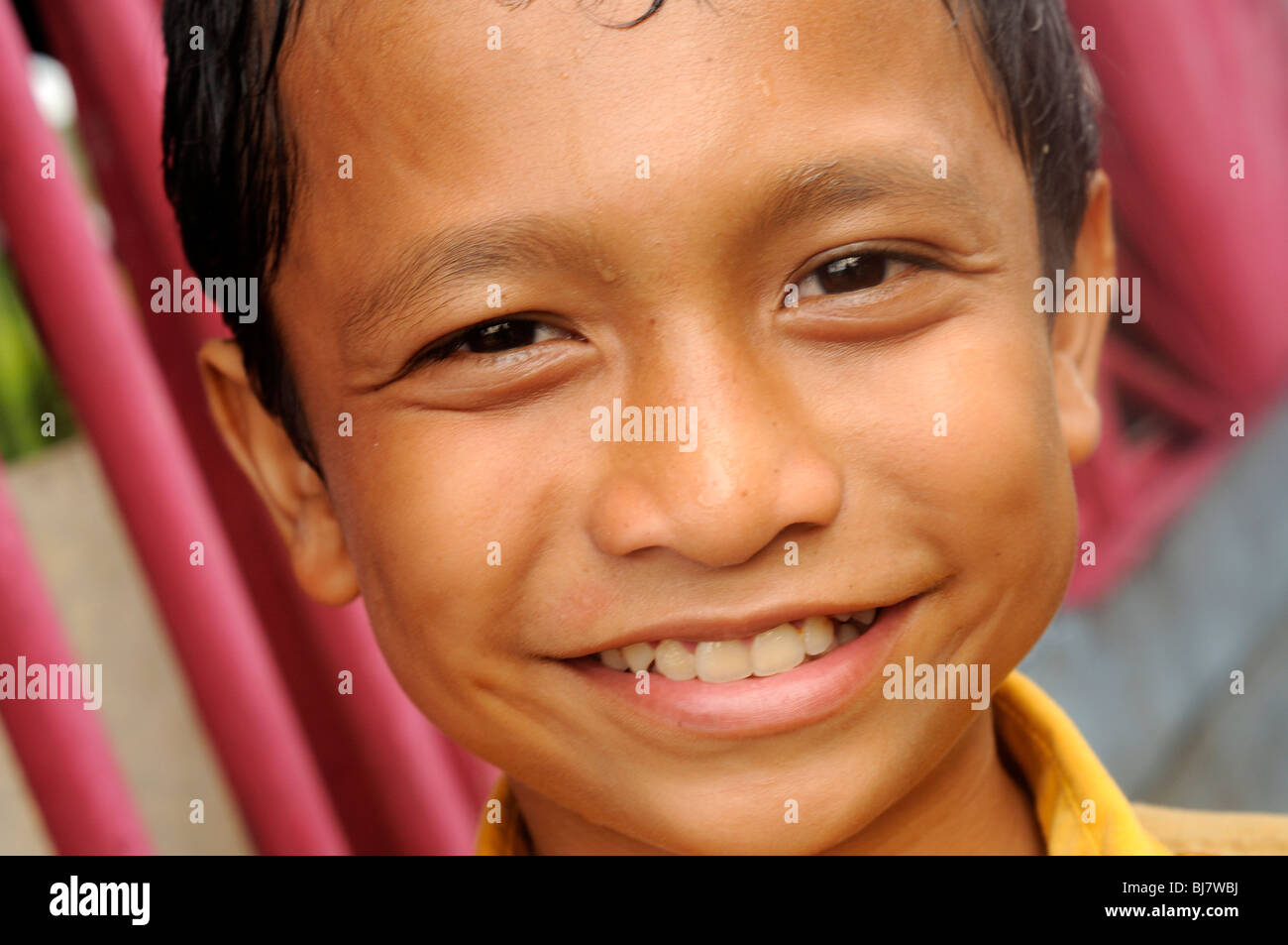 boy in Pekanbaru, Sumatra, Indonesia Stock Photo - Alamy