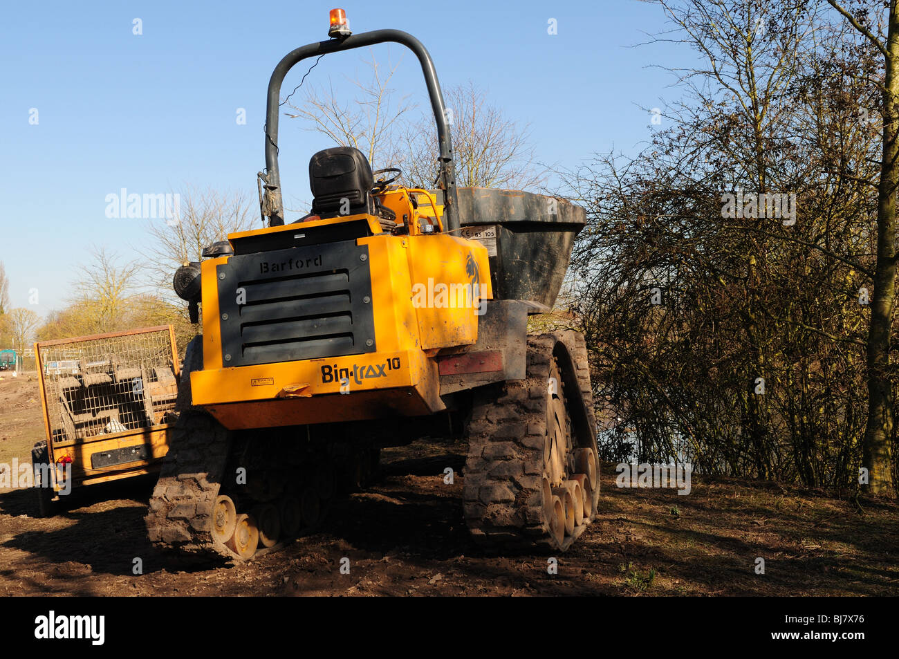 Big-trax 10 large dumper machine Stock Photo - Alamy