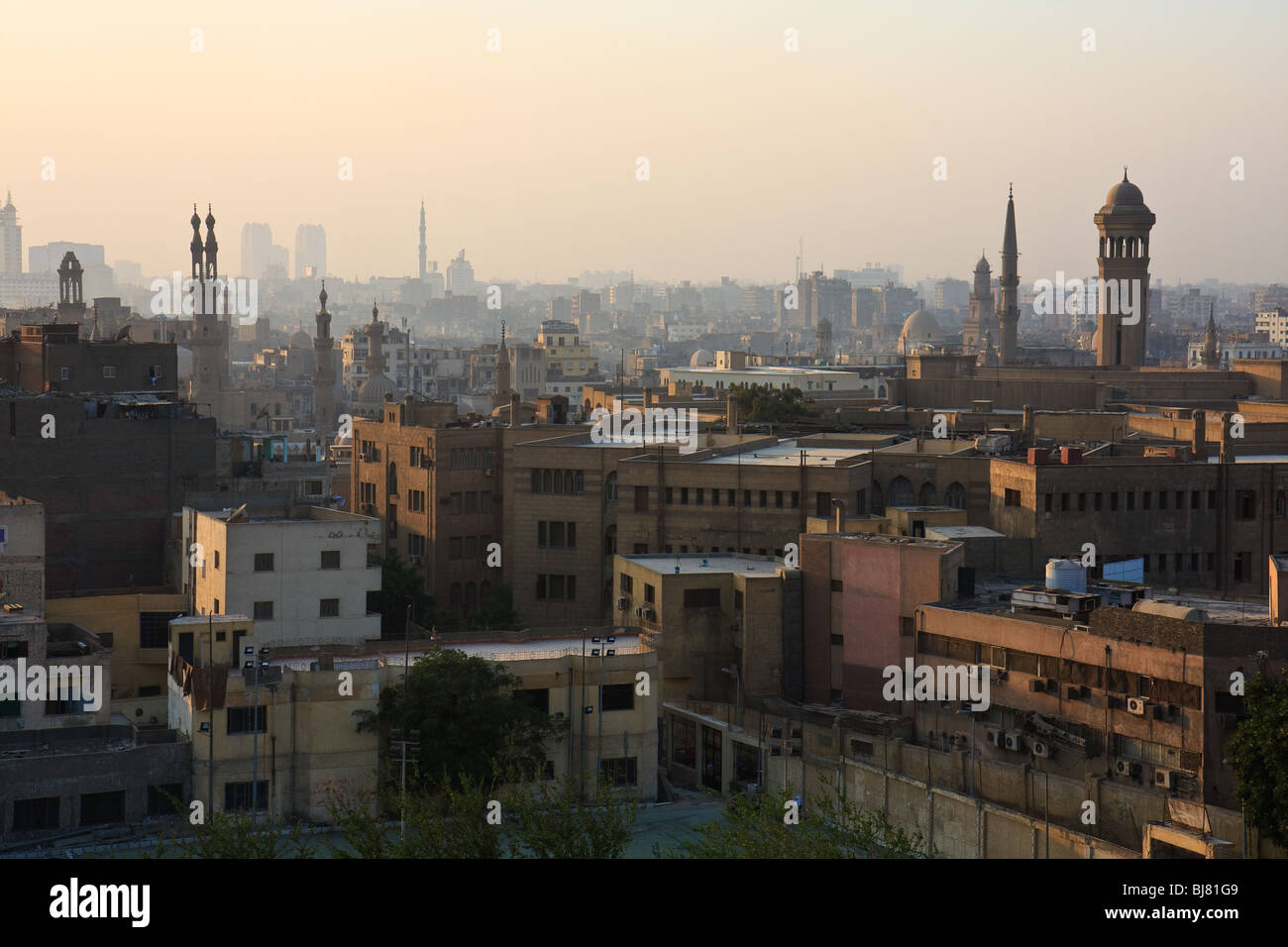 Africa Azhar Cairo Cityscape Egypt Islam Mosque Stock Photo - Alamy